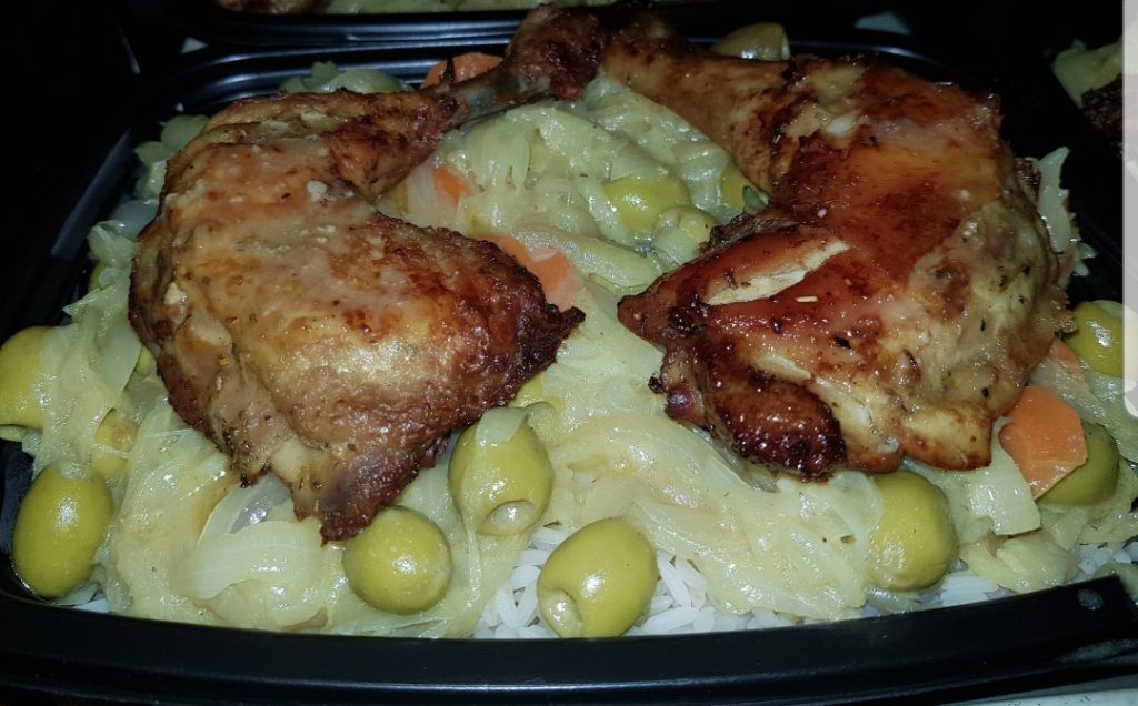 Poulet yassa accompagné de riz blanc pour 1 personnes – BVBR – Marché ...